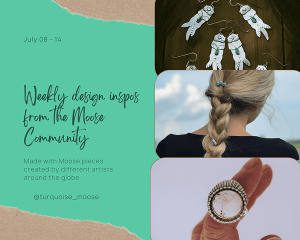 Shining Gems: Turquoise Earrings, Turquoise Pins, and White Buffalo Ri ...