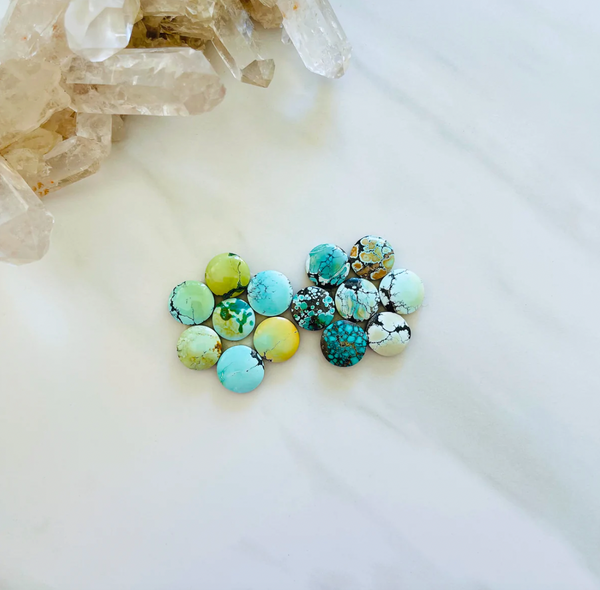 Freeform Natural Turquoise - Round/Circle Shape – Turquoise Moose