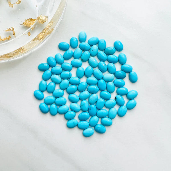 Authentic Calibrated Turquoise Cabochon - Blue Ridge – Turquoise Moose