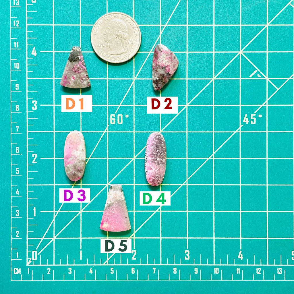 3. Large Oval Cobaltoan Calcite - 060424 – Turquoise Moose