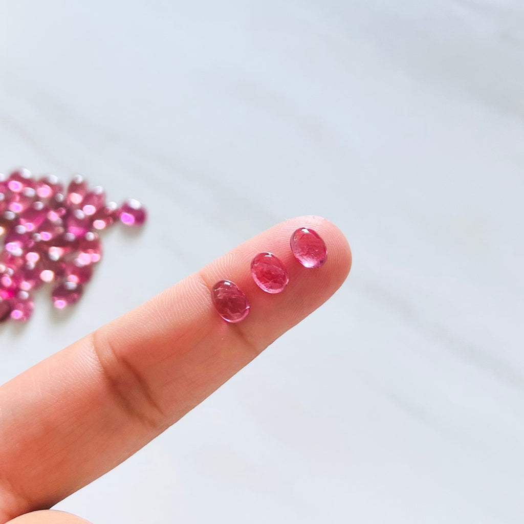 5x7mm Oval Tourmaline, Set of 2 – Turquoise Moose