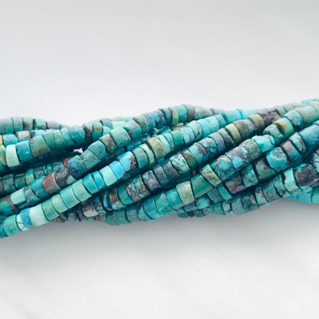 Small Sea Green Heishi Yungai – Turquoise Moose